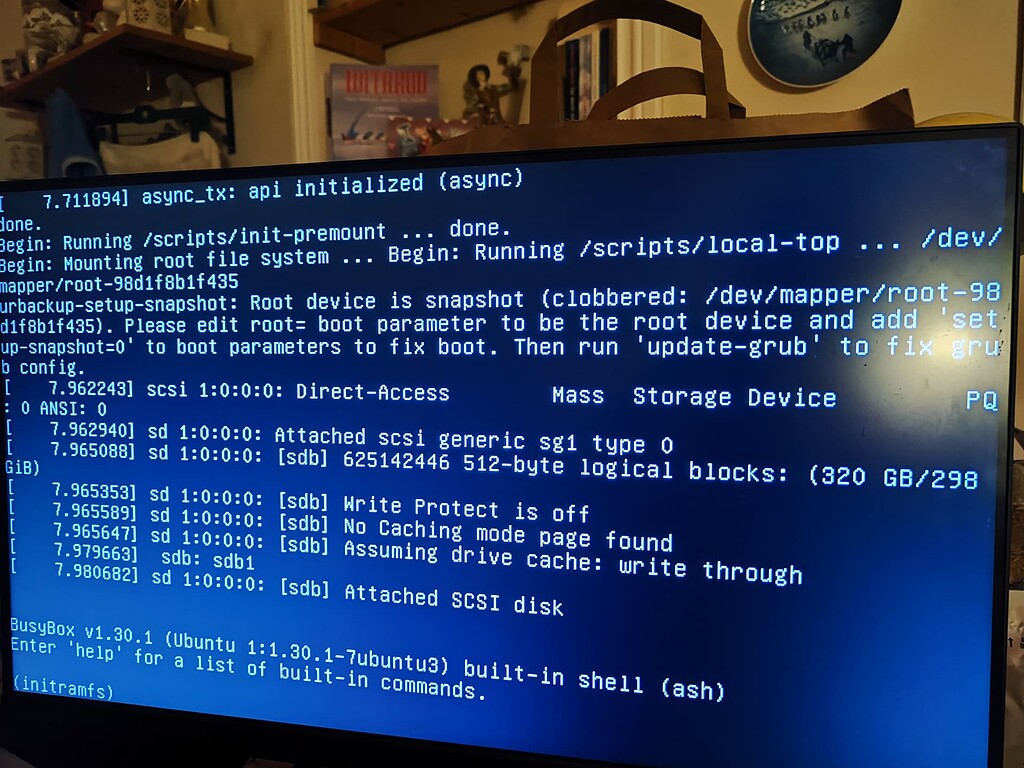 Rebooted My Server And Got This Server Urbackup Discourse
